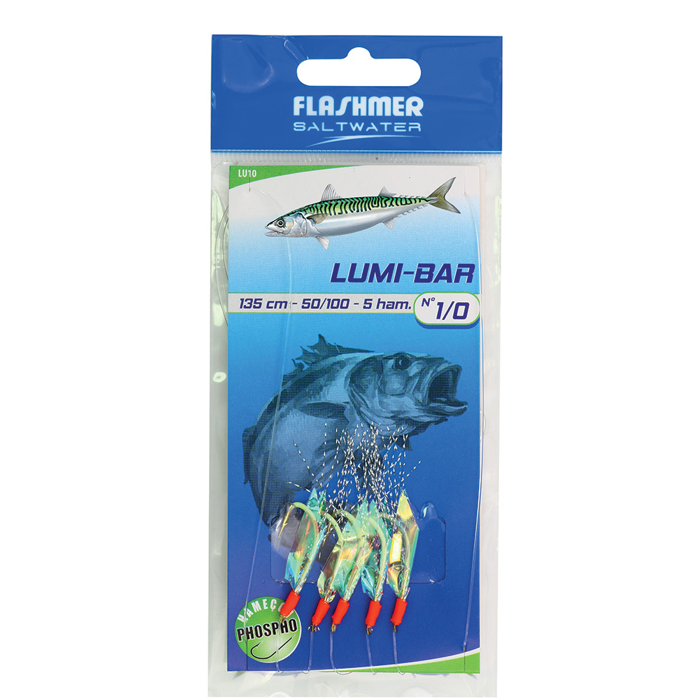 LUMI-BAR RIG - 5 HOOKS | FLASHMER