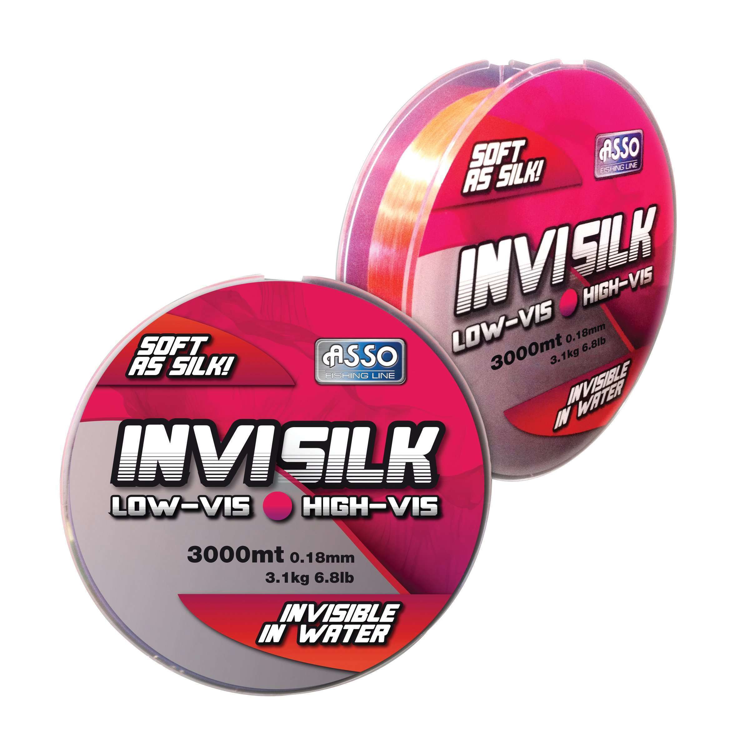 NYLON INVISILK - 3000 M - ROSE ASSO